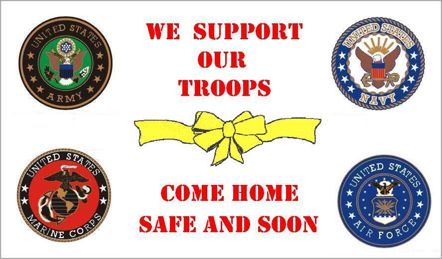 WE SUPPORT/4 INSIGNIA