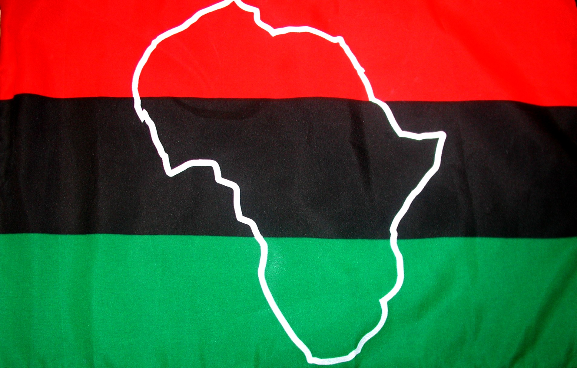 #2701 Afro-American with African map on it